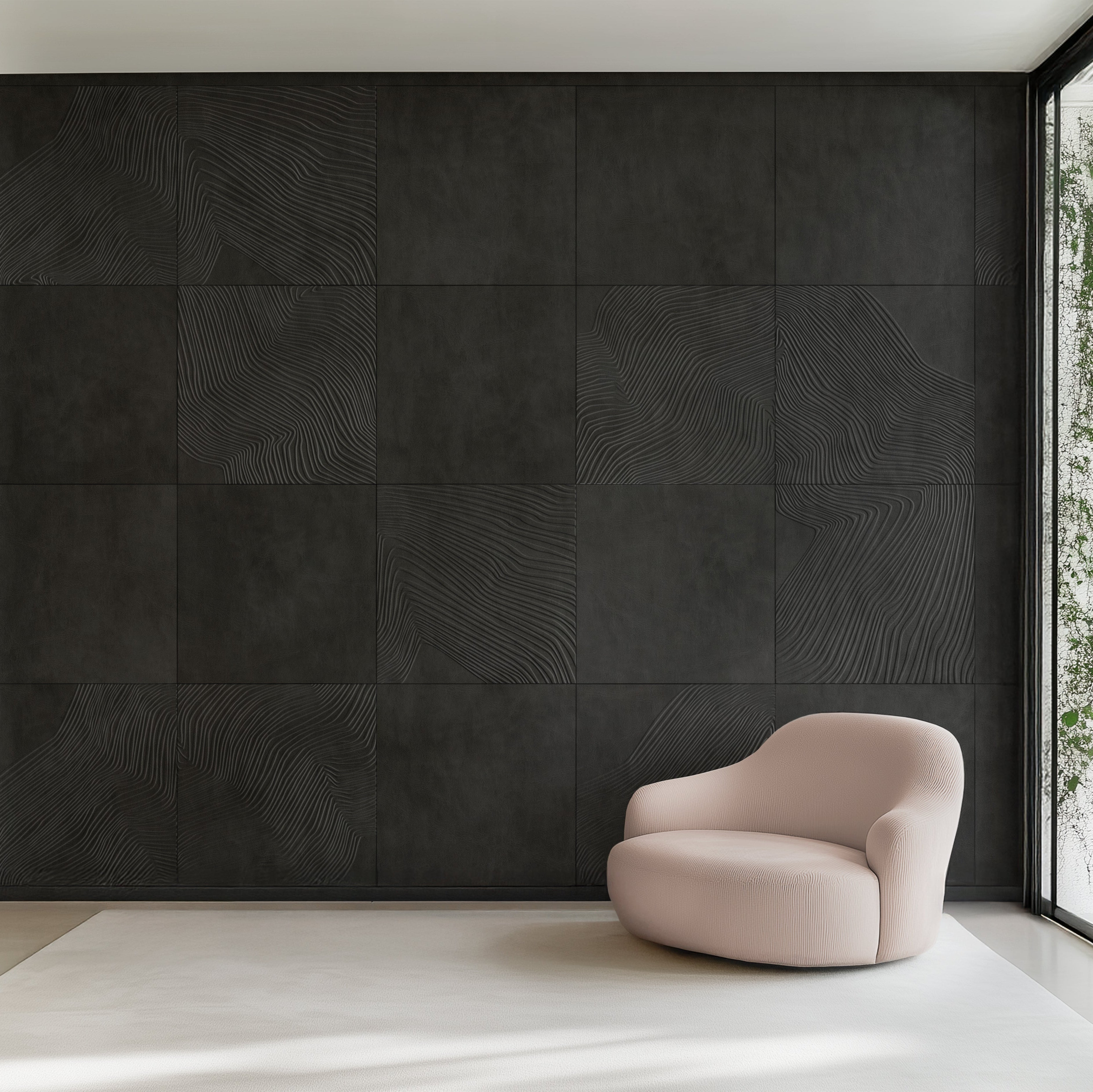 EMBOSSED LEATHER | MATTE BLACK – Jill Malek