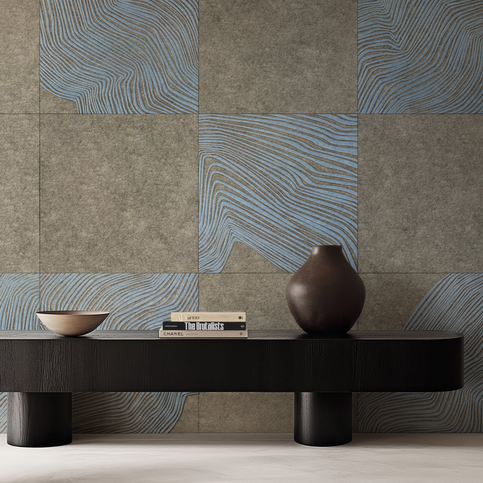 SCREEN PRINTED FELT TILES | BLUE PEARL – Jill Malek
